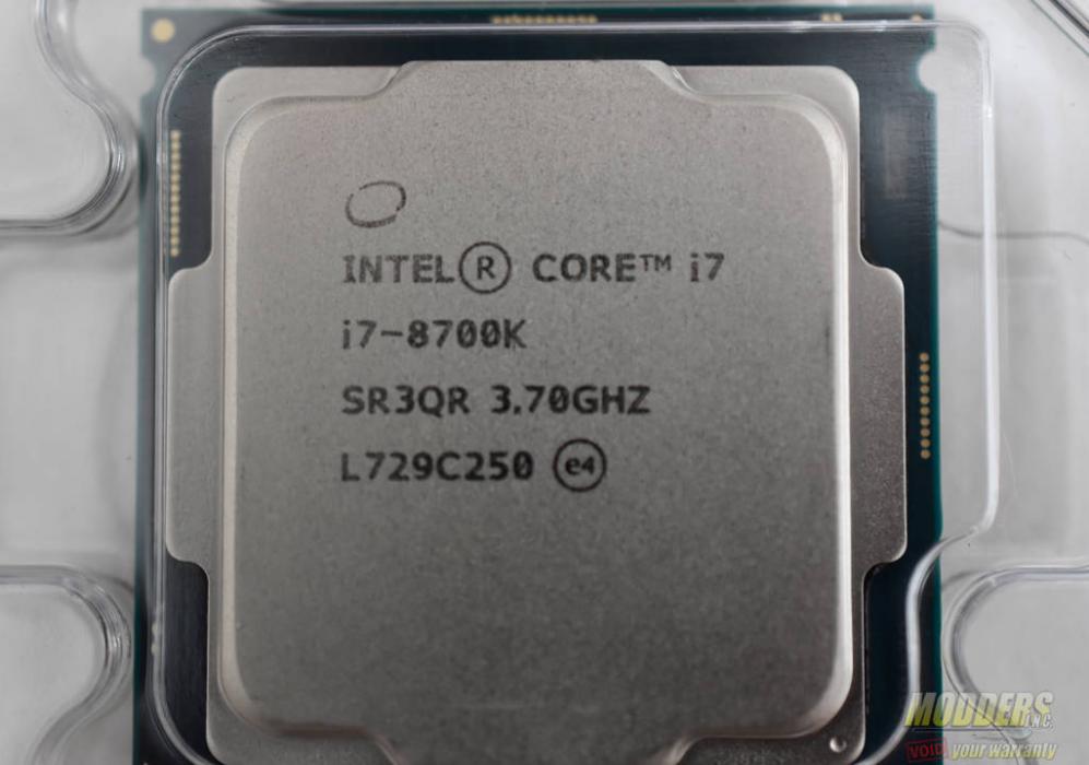 Intel Core I7 8700k CPU Review - Modders Inc