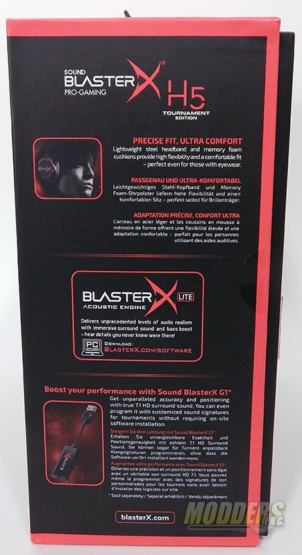 Sound Blaster Pro-Gaming H5 Tournament Edition Headset Review - Modders Inc