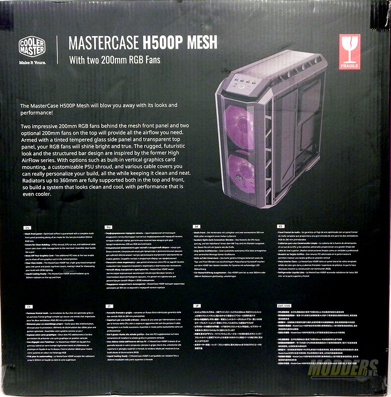 Cooler Master Mastercase H500P Mesh - Modders Inc