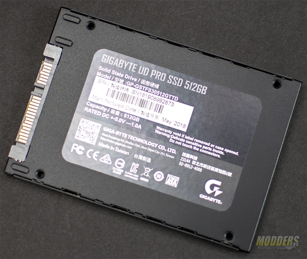 Gigabyte UD PRO 512GB Solid State Drive Review - Modders Inc