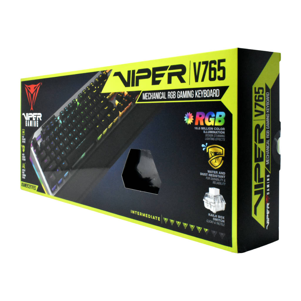 Patriot Releases All New Viper V765 Mechanical RGB Keyboard. | Modders Inc