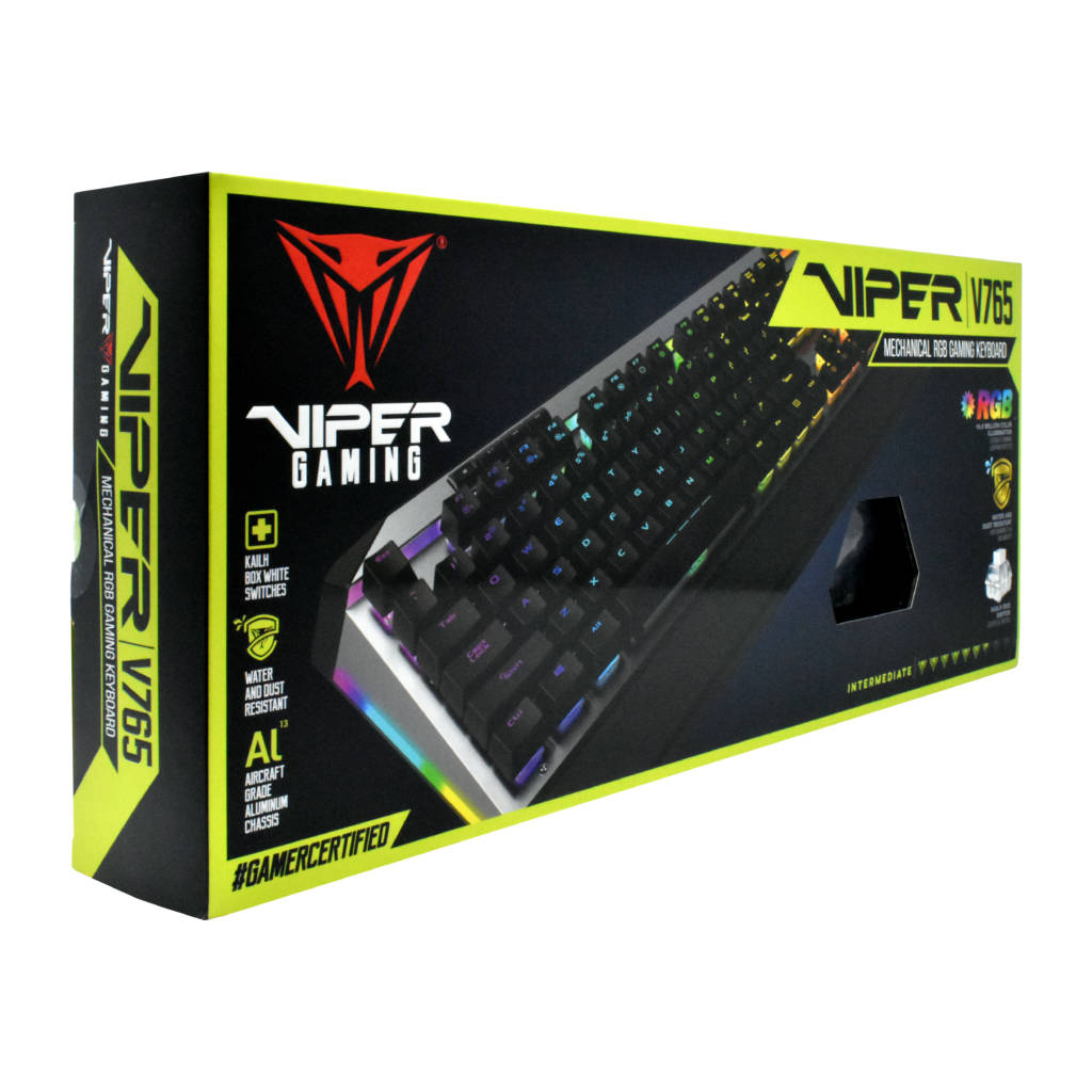 Patriot Releases All New Viper V765 Mechanical RGB Keyboard. | Modders Inc