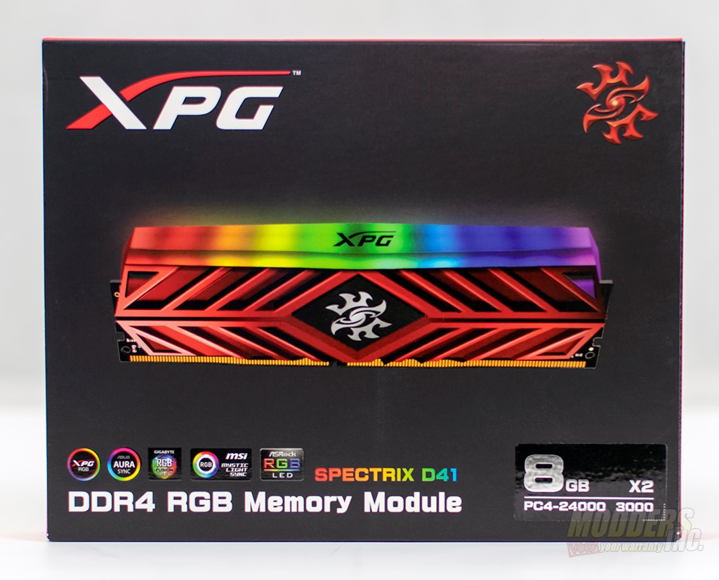 ADATA XPG SPECTRIX D41 3000MHz RGB Memory Review - Modders Inc