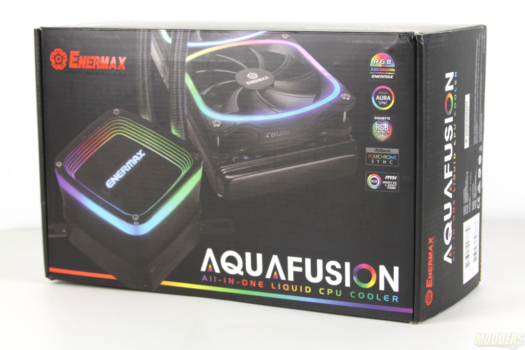 Enermax AQUAFUSION 240 AIO RGB Sync Review - Modders Inc