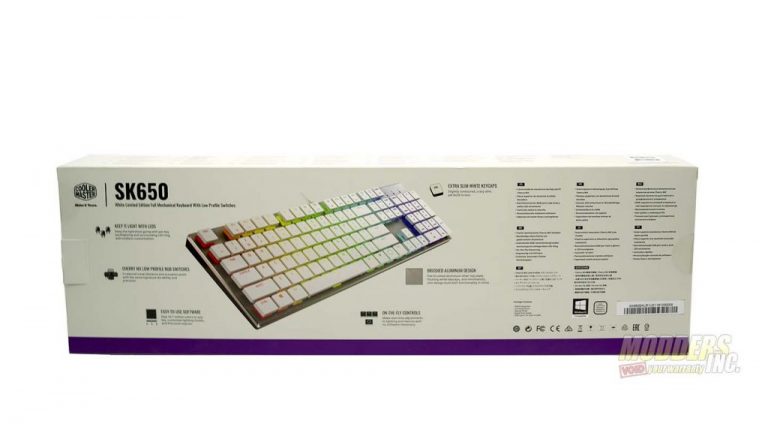 Cooler Master SK650 Limited Edition White Mechanical Keyboard Review ...