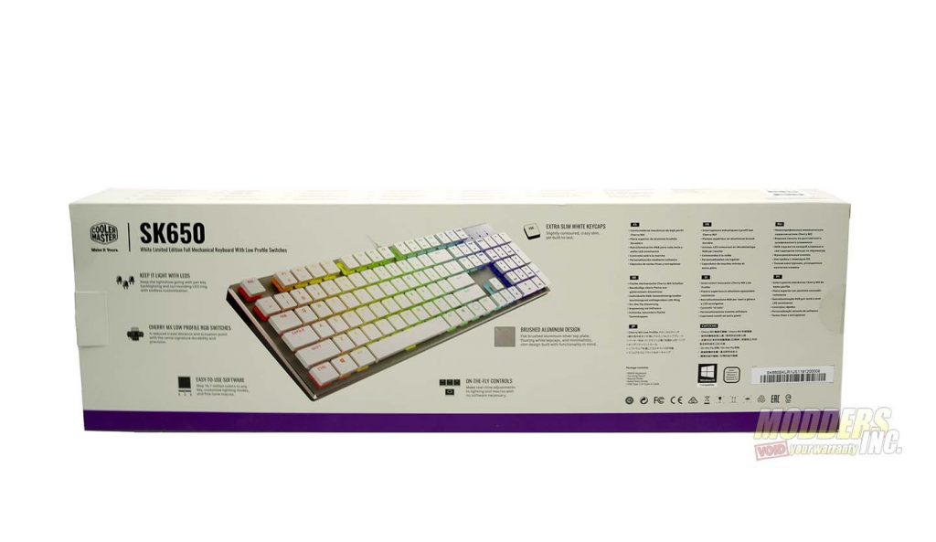 Cooler Master SK650 Limited Edition White Mechanical Keyboard Review ...