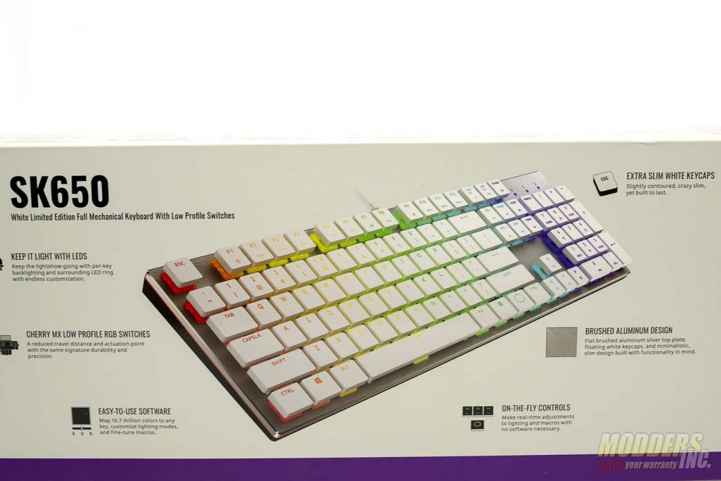 Cooler Master SK650 Limited Edition White Mechanical Keyboard Review ...