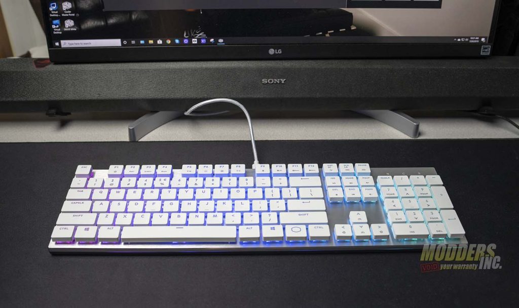 Cooler Master SK650 Limited Edition White Mechanical Keyboard Review ...