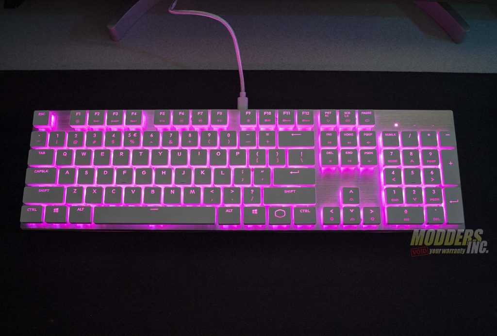 Cooler Master SK650 Limited Edition White Mechanical Keyboard Review ...