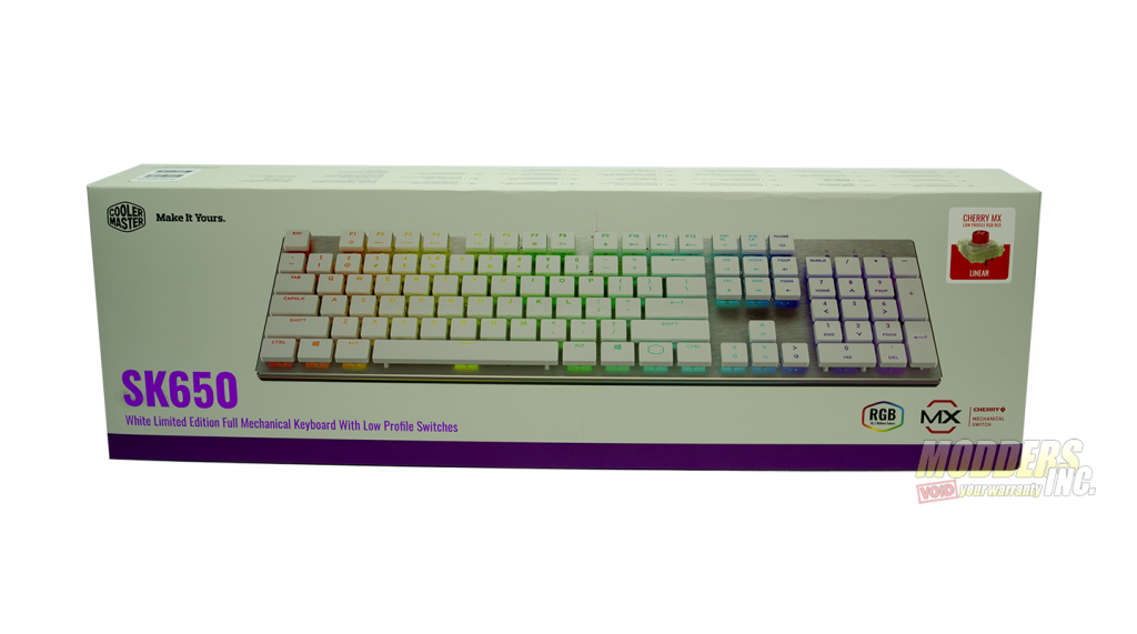 Cooler Master SK650 Limited Edition White Mechanical Keyboard Review ...