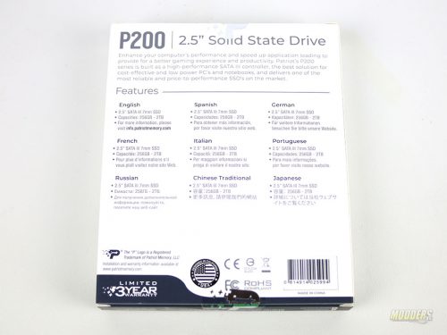 Patriot P200 512GB SSD Review - Modders Inc