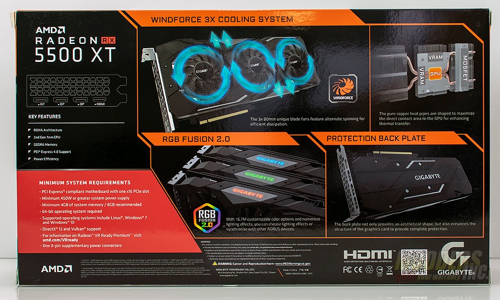 Gigabyte Radeon RX 5500 XT - Modders Inc