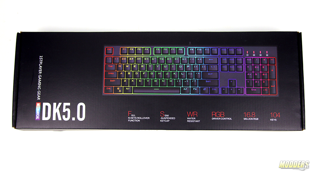 1STPLAYER DK 5.0 RGB Mechanical Keyboard - Modders Inc