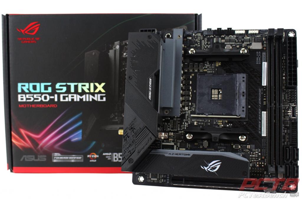 ASUS ROG Strix B550-I Review At PCTestBench - Modders Inc