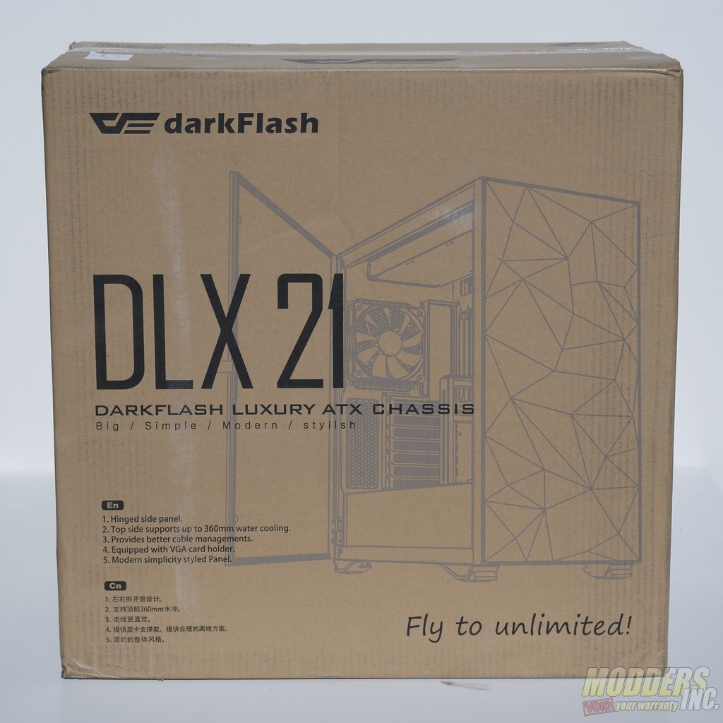 DarkFlash DLX21 Mesh Mid Tower Case Review - Modders Inc