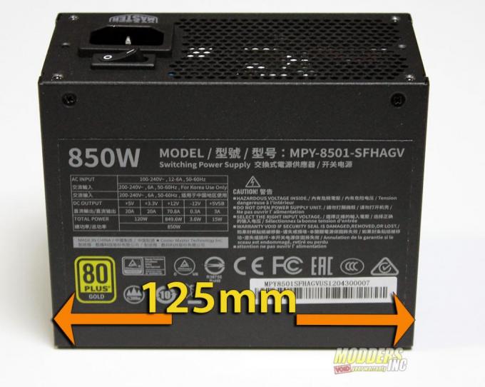 Cooler Master 850w SFX Power Supply - Modders Inc