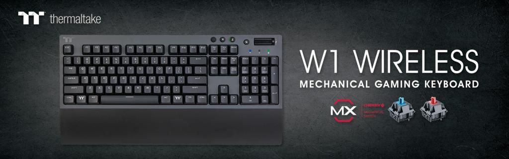 Thermaltake W1 WIRELESS Mechanical Gaming Keyboard - Modders Inc