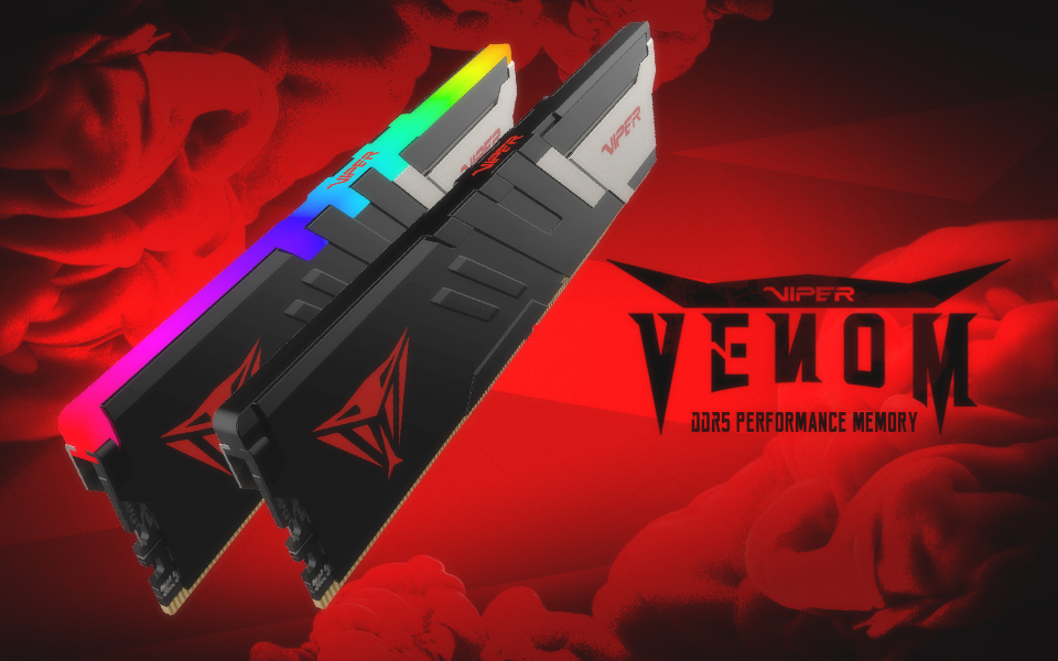 VIPER™ Gaming Announces The VIPER VENOM DDR5 Performance Memory Kits ...