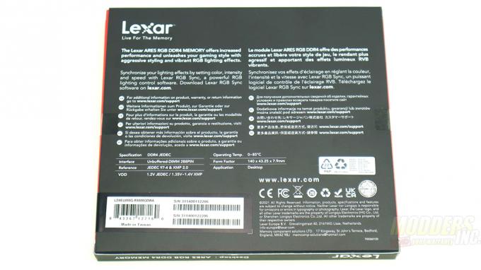 LEXAR ARES RGB DDR4 MEMORY REVIEW - Modders Inc