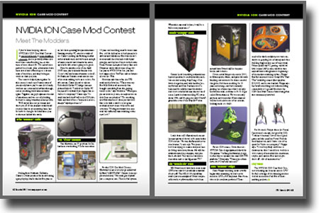 NVIDIA ION Contest In CPU Magazine - Modders Inc